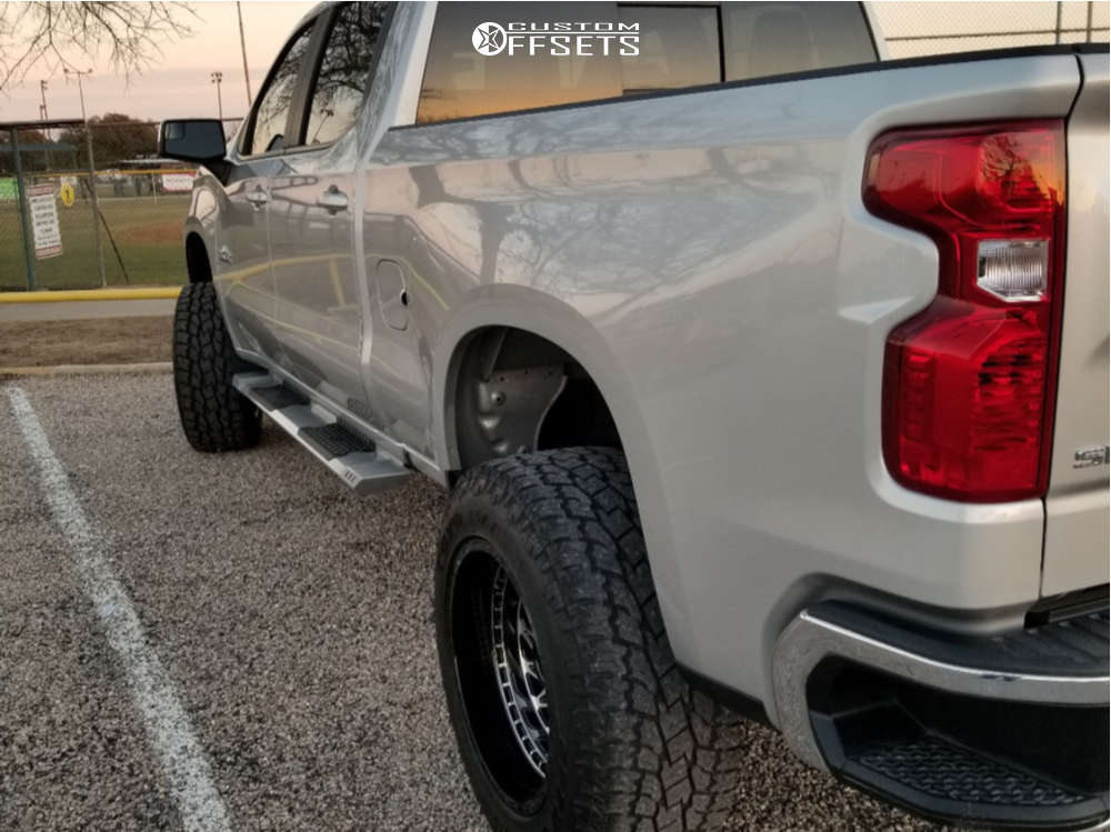 2021 Chevrolet Silverado 1500 with 20x12 -44 Centerline LT8 and 35/12 ...