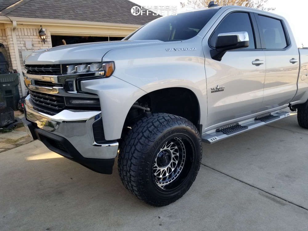 2021 Chevrolet Silverado 1500 with 20x12 -44 Centerline LT8 and 35/12 ...