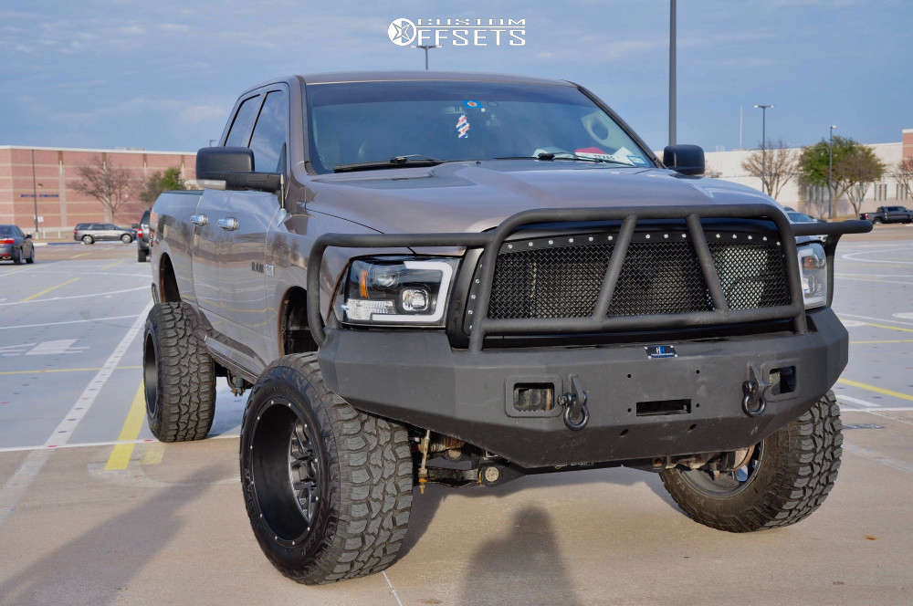 2009 Dodge Ram 1500 with 20x12 -51 Vision Rocker and 35/12.5R20 Federal ...