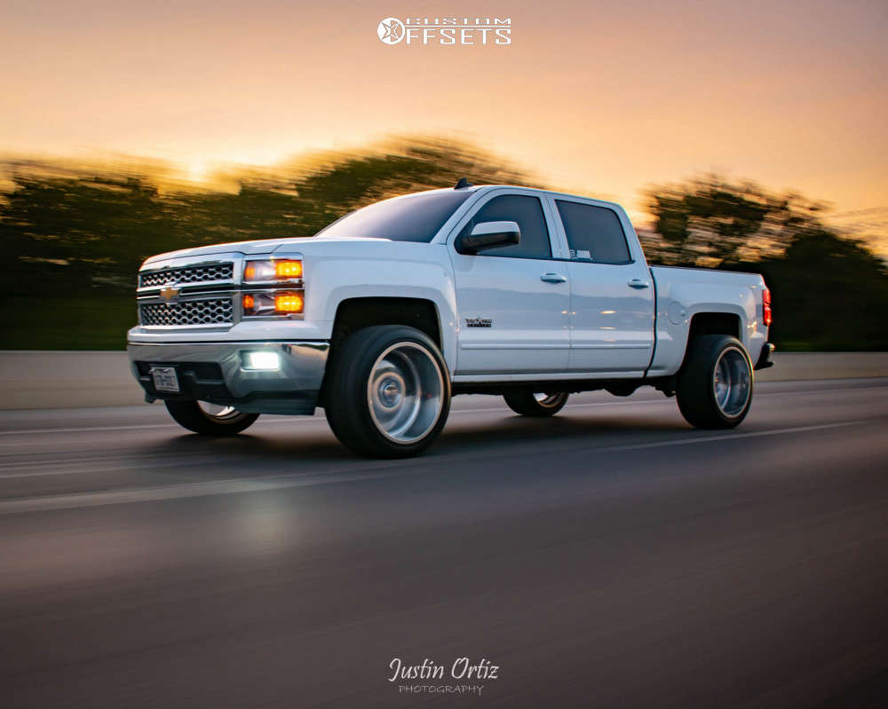 2015 Chevrolet Silverado 1500 with 22x12 -51 Cali Offroad Summit and ...