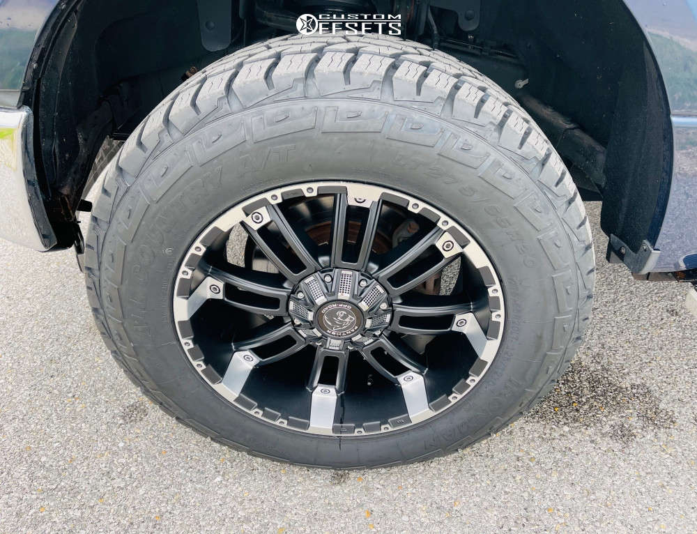 2015 Ford F-150 with 20x9 -12 Panther Offroad 816 and 33/12.5R20 ...