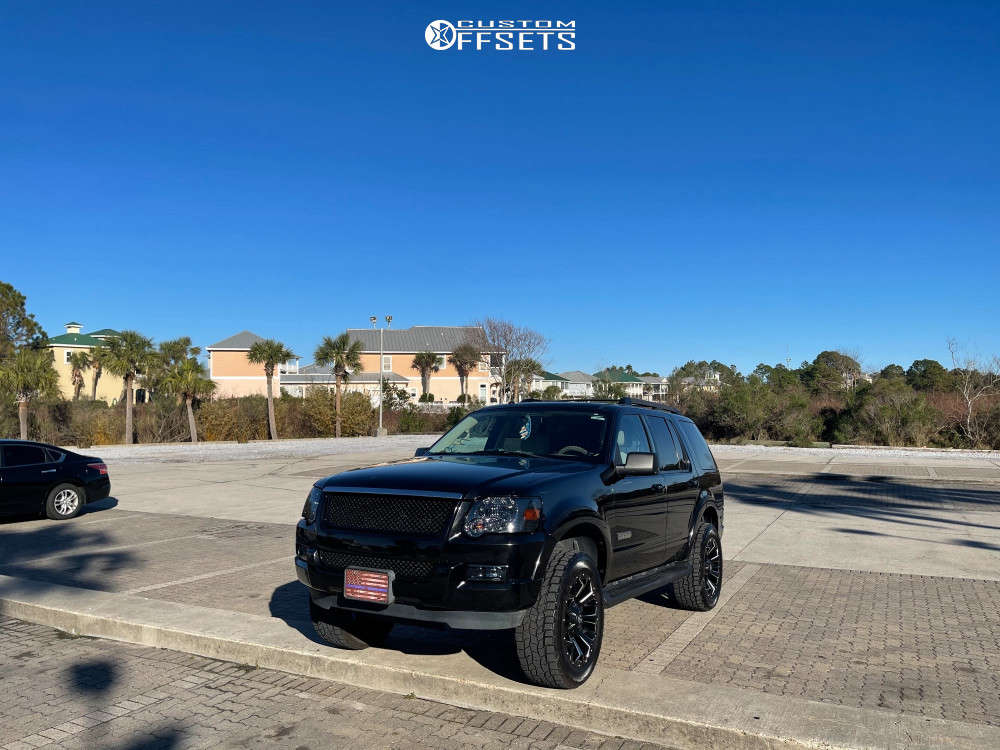 2008 Ford Explorer with 20x9 0 Fuel Assault and 275/55R20 Cooper All ...