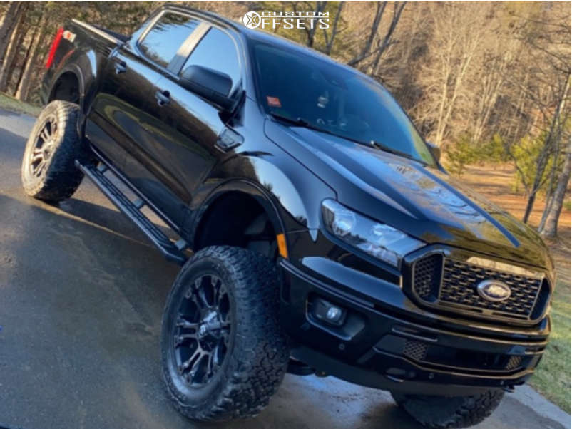 2019 Ford Ranger with 20x9 2 Fuel Vapor and 33/11.5R20 General Atx and ...