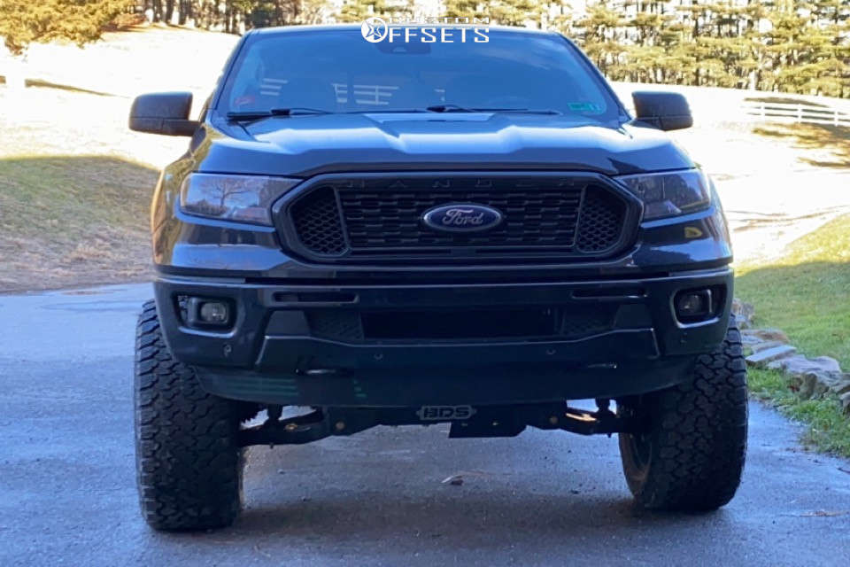 2019 Ford Ranger with 20x9 2 Fuel Vapor and 33/11.5R20 General Atx and ...