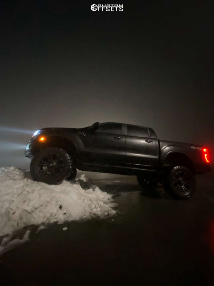 2019 Ford Ranger with 20x9 2 Fuel Vapor and 33/11.5R20 General Atx and ...