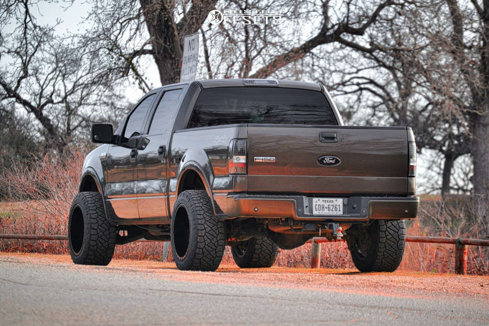 2008 Ford F-150 with 20x12 -45 Fuel Sledge and 33/12.5R20 Nitto Ridge ...