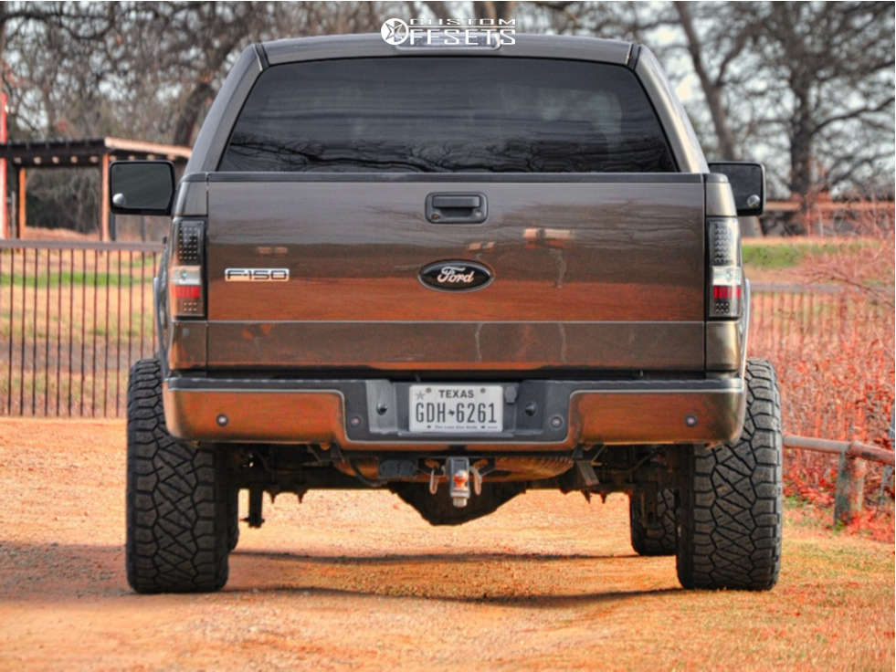 2008 Ford F-150 with 20x12 -45 Fuel Sledge and 33/12.5R20 Nitto Ridge ...