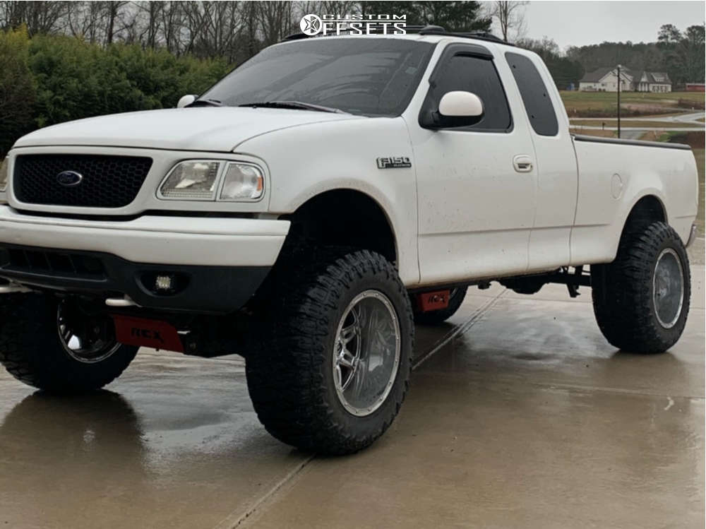 2002 Ford F-150 with 20x14 -76 Fuel Hostage and 375/55R20 Atturo Trail ...