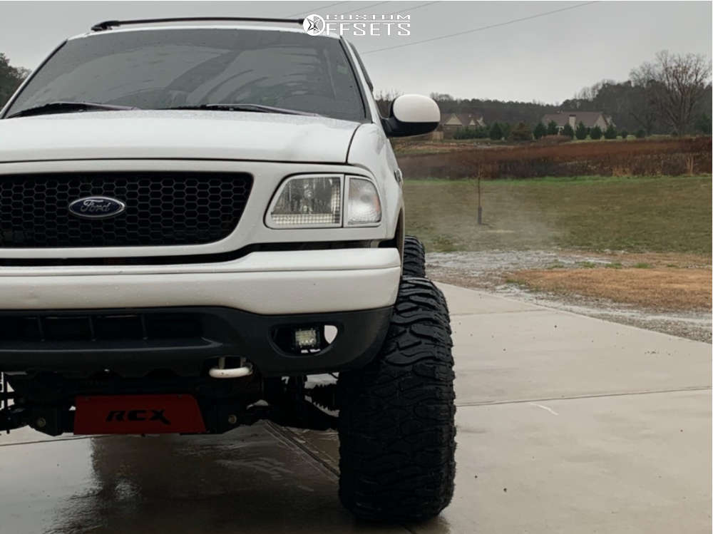 2002 Ford F-150 with 20x14 -76 Fuel Hostage and 375/55R20 Atturo Trail ...