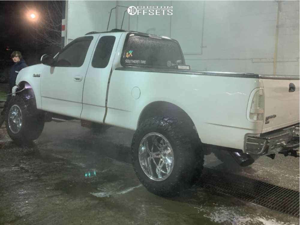 2002 Ford F-150 with 20x14 -76 Fuel Hostage and 375/55R20 Atturo Trail ...