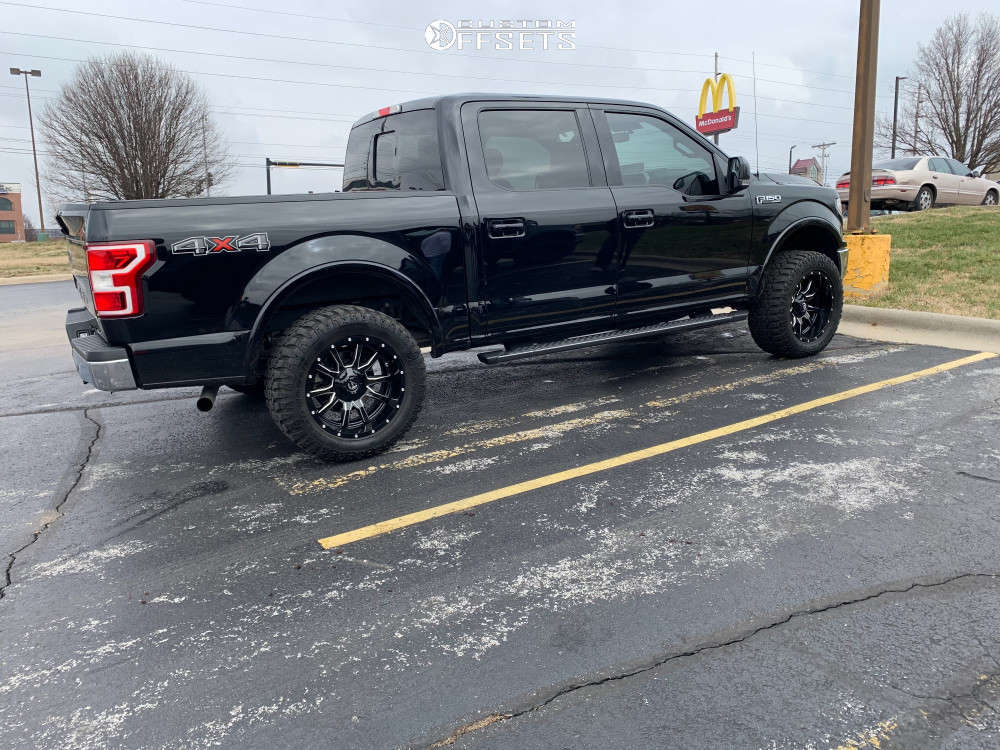 2018 Ford F-150 with 20x10 -18 Fuel Vandal and 305/55R20 Kanati Trail ...