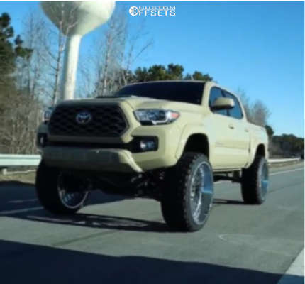 2020 Toyota Tacoma with 26x12 -44 Hardcore Offroad Hc17 and 35/12.5R26 ...