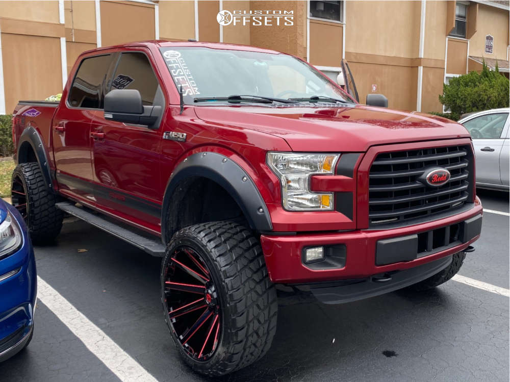 2016 Ford F-150 with 24x12 -44 Fuel Contra and 35/12.5R24 Road One ...