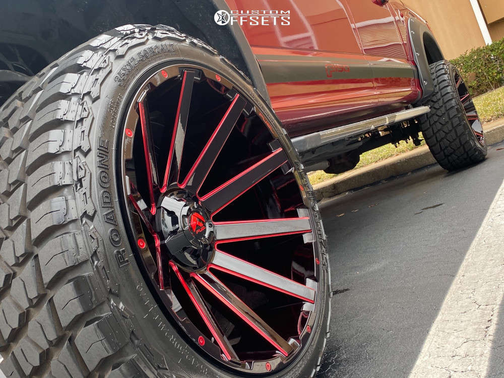 2016 Ford F-150 with 24x12 -44 Fuel Contra and 35/12.5R24 Road One ...