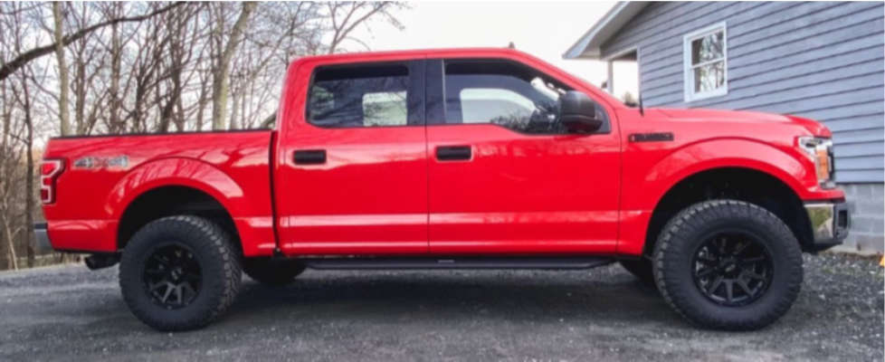 2020 Ford F-150 with 17x9 -12 Alloy Ion 143 and 33/12.5R17 Nitto Ridge ...