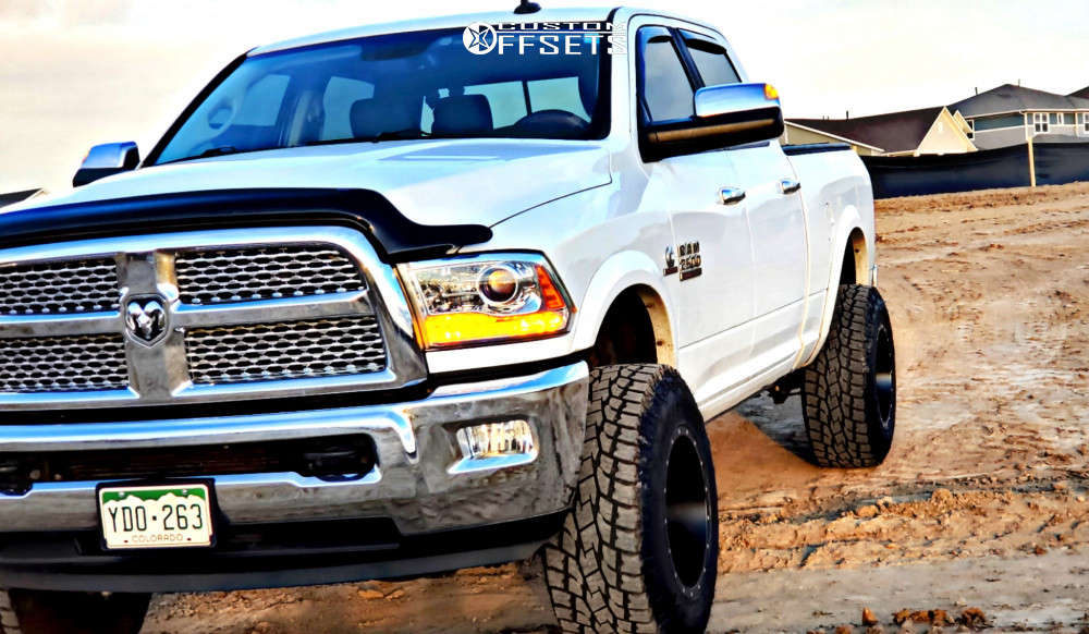 2014 Ram 2500 with 18x12 -44 Fuel Maverick and 35/12.5R18 Toyo Tires ...