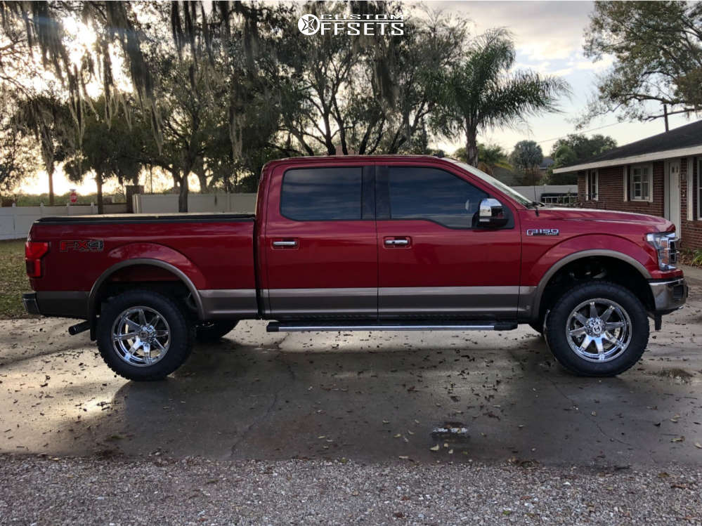 2020 Ford F-150 with 20x10 -19 Hostile Alpha and 295/65R20 Nitto Terra ...