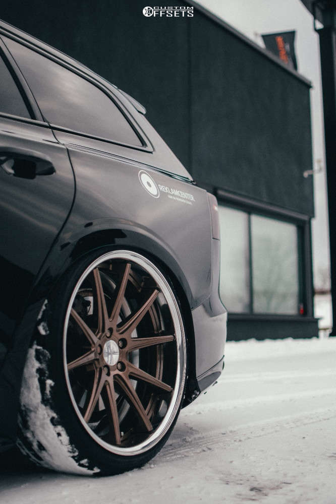 2019 Volvo V60 with 20x9 35 Work Gnosis Cv201 and 225/35R20 Continental ...