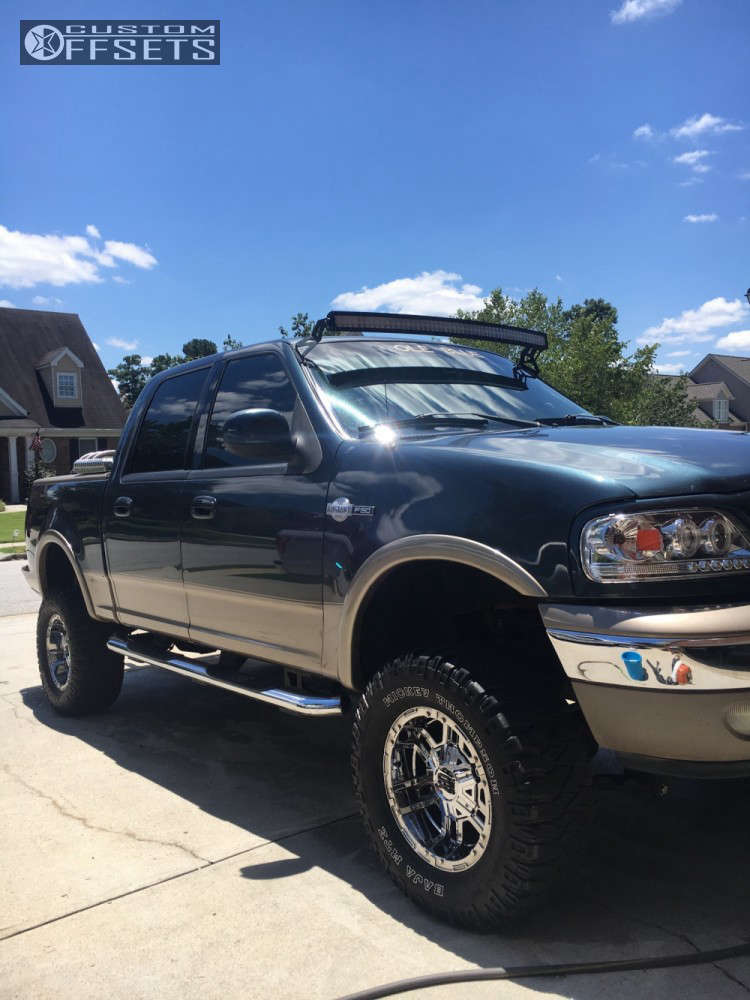 2002 Ford F-150 with 17x9 -12 XD Monster Ii and 33/12.5R17 Mickey ...
