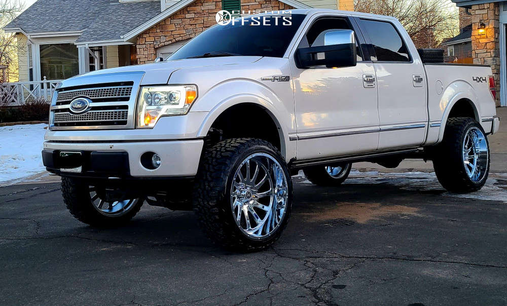 2010 Ford F-150 with 24x12 -44 Hardcore Offroad Hc15 and 35/12.5R24 ...