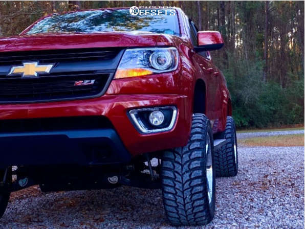 2016 Chevrolet Colorado with 20x10 -12 RBP 80r and 33/12.5R20 Road One ...