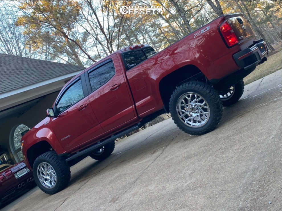 2016 Chevrolet Colorado with 20x10 -12 RBP 80r and 33/12.5R20 Road One ...