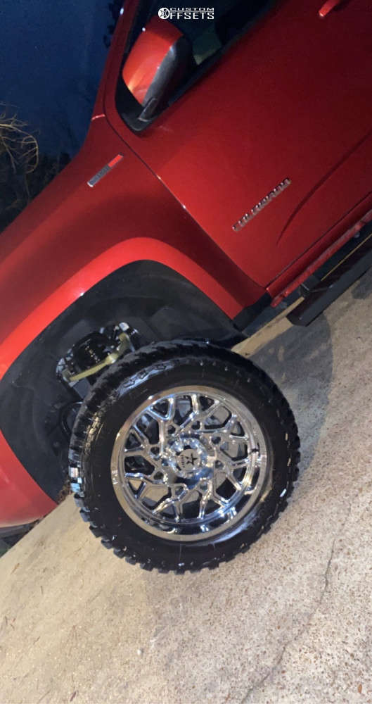 2016 Chevrolet Colorado with 20x10 -12 RBP 80r and 33/12.5R20 Road One ...