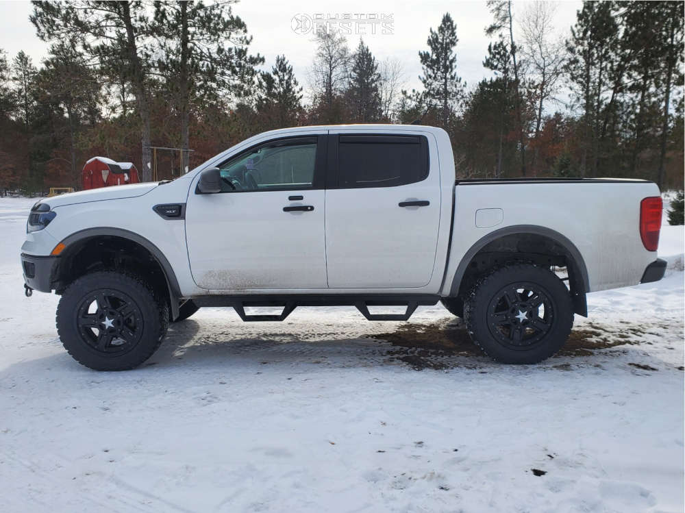 2019 Ford Ranger with 20x9 20 XD Rockstar 3 and 33/12.5R20 BFGoodrich ...