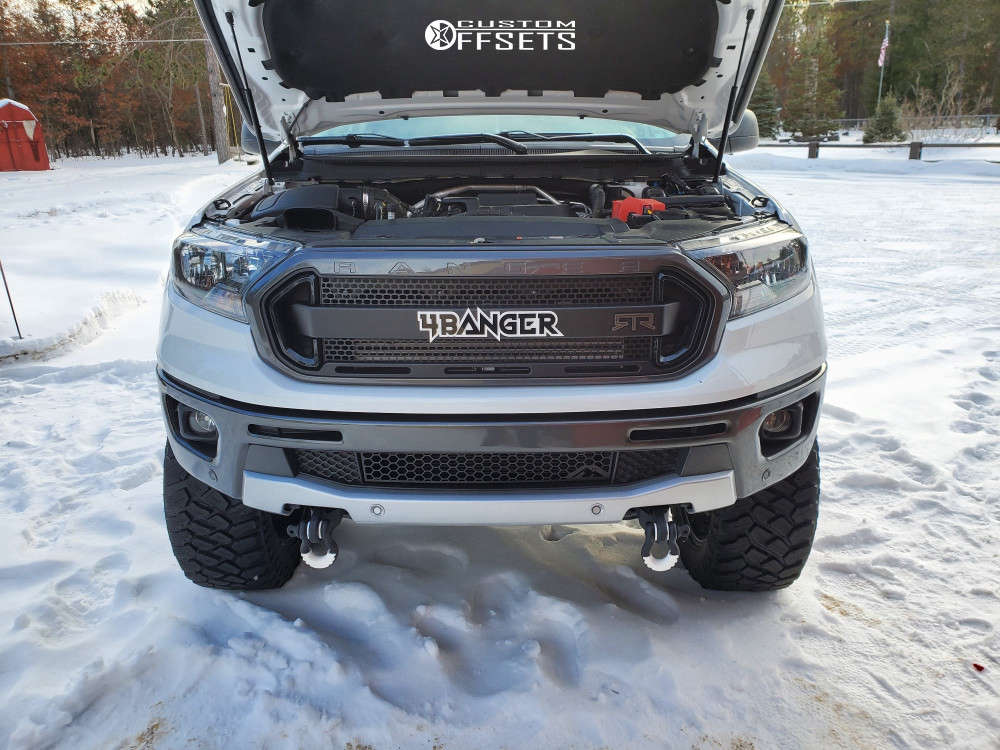 2019 Ford Ranger with 20x9 20 XD Rockstar 3 and 33/12.5R20 BFGoodrich ...