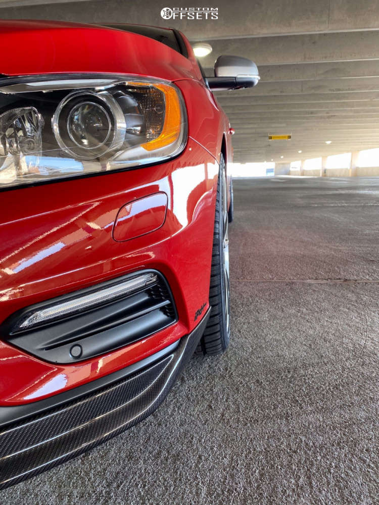 2015 Volvo V60 with 19x8.5 45 HRE FlowForm Ff04 and 245/35R19 ...