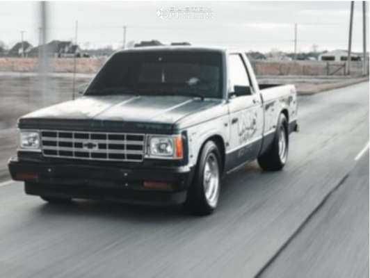 1984 Chevrolet S10 with 15x7 0 Vision Sport Star and 215/65R15 Cooper ...