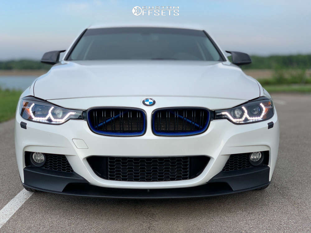 2014 BMW 328d Wheel Offset Flush Stock | 1494085 | Custom Offsets