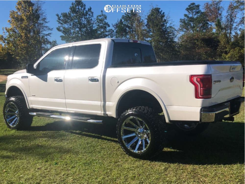 2017 Ford F-150 with 22x12 -44 Fuel Contra and 35/12.5R22 Maxxis Maxxis ...