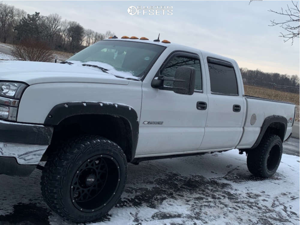 2003 Chevrolet Silverado 2500 HD with 20x12 -51 Vision Rocker and 33/12 ...