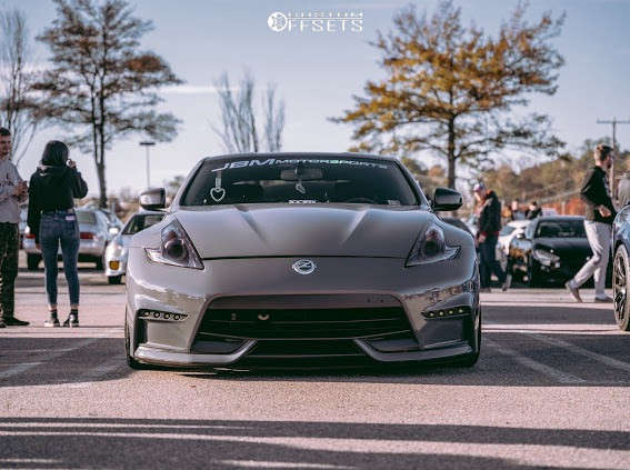 2010 Nissan 370Z Flush Coilovers | Custom Offsets