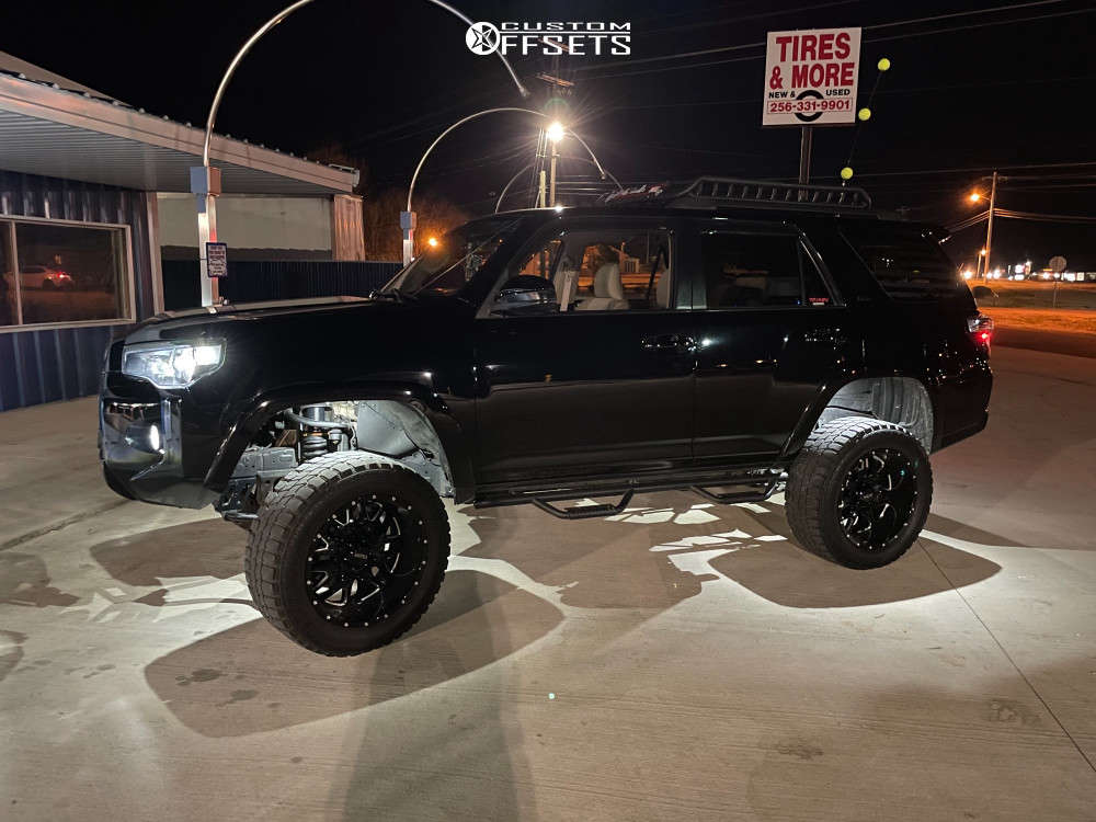 2015 Toyota 4Runner with 20x10 -25 Ultra Hunter and 33/12.5R20 ...