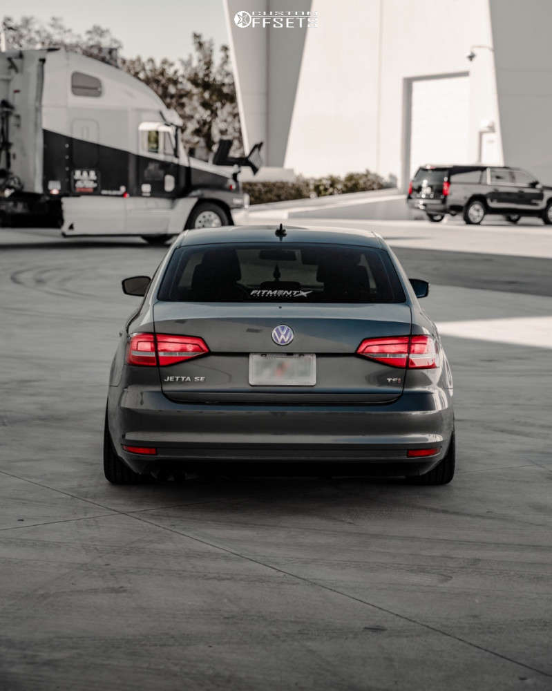 2015 Volkswagen Jetta with 17x8 40 Ultra Platinum Retribution and 225 ...