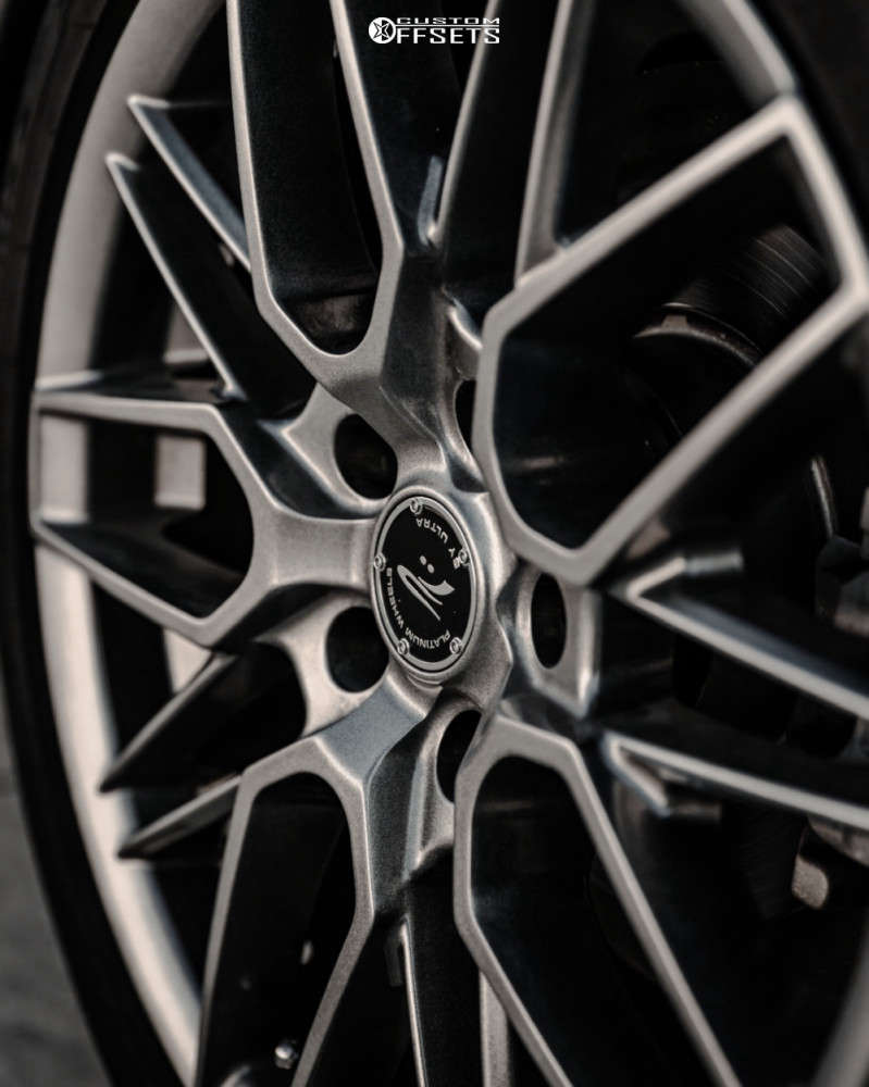 2015 Volkswagen Jetta with 17x8 40 Ultra Platinum Retribution and 225 ...