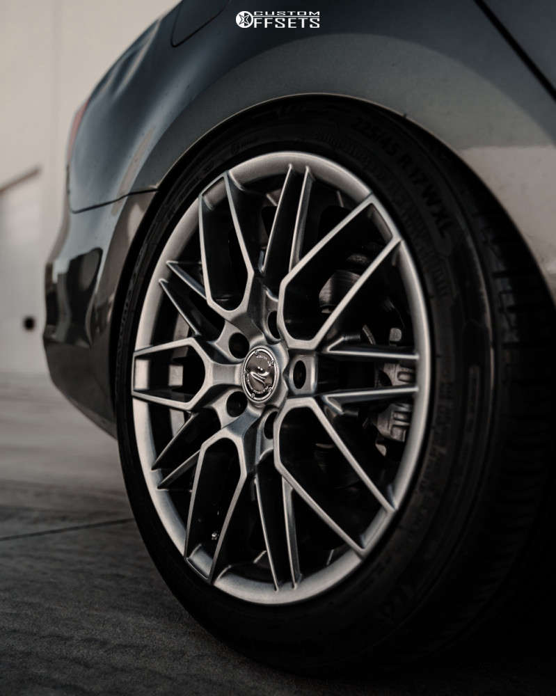 2015 Volkswagen Jetta with 17x8 40 Ultra Platinum Retribution and 225 ...