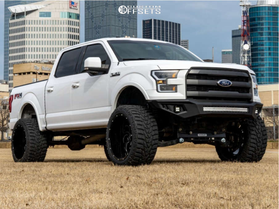 2016 Ford F-150 with 24x14 -76 Luxxx HD Lhd12 and 36/14.5R24 Versatyre ...
