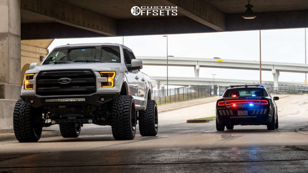 2016 Ford F-150 with 24x14 -76 Luxxx HD Lhd12 and 36/14.5R24 Versatyre ...