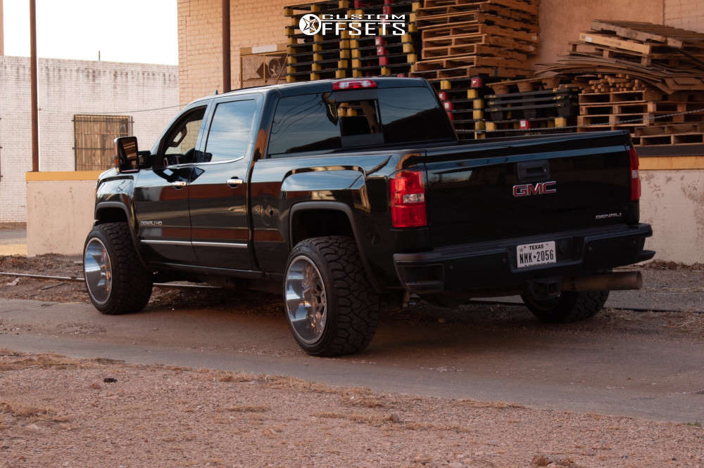 2016 GMC Sierra 2500 HD with 22x14 -76 Hostile Fury and 33/12.5R22 ...