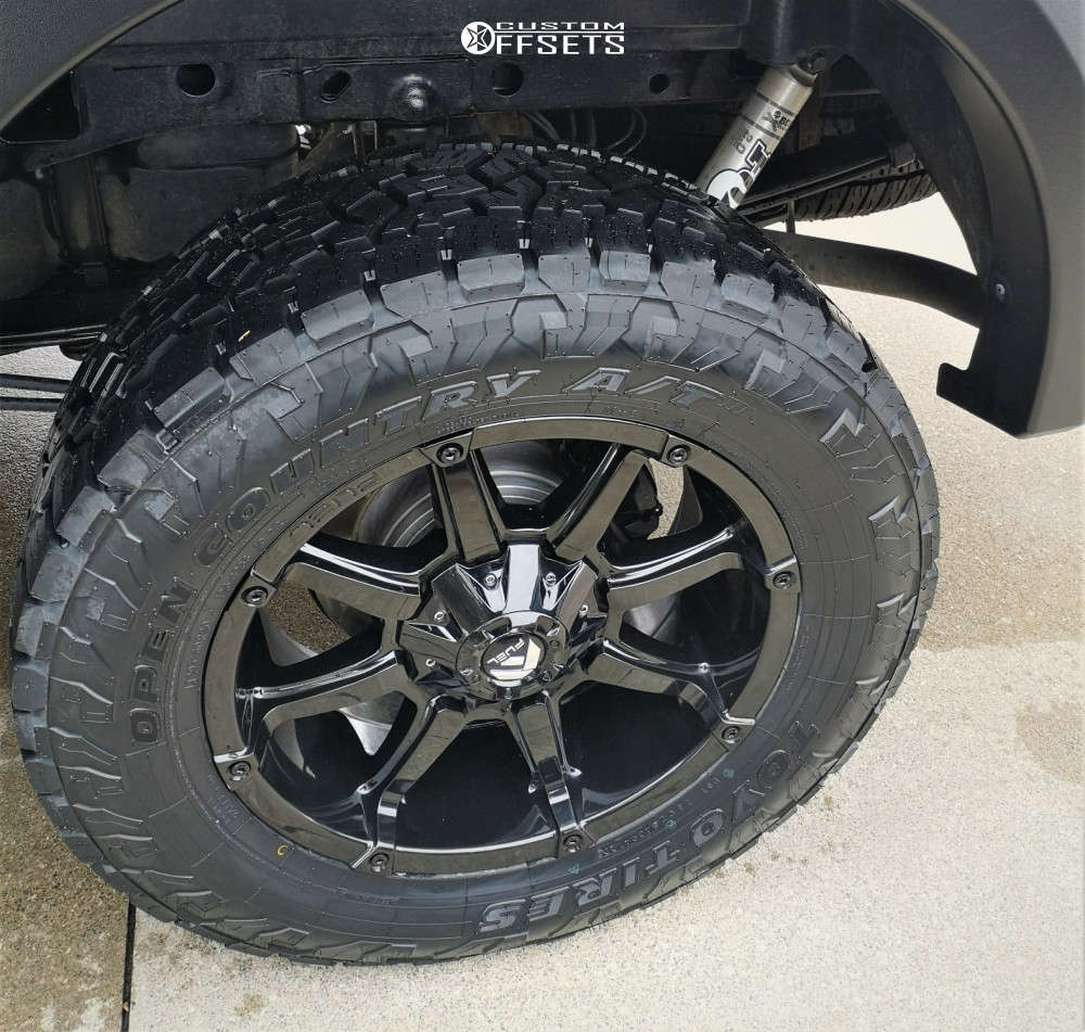 2016 Ford F-150 with 20x9 1 Fuel Coupler and 295/60R20 Toyo Tires Open ...