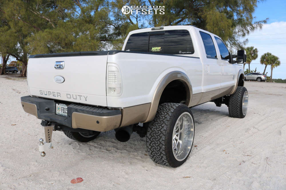 2012 Ford F-250 Super Duty with 26x14 -76 Cali Offroad Summit and 37/13 ...