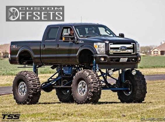 2012 Ford F-250 Super Duty with 20x14 -76 Fuel Hostage and 54/27R20 ...