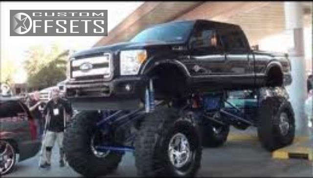2012 Ford F-250 Super Duty with 20x14 -76 Fuel Hostage and 54/27R20 ...