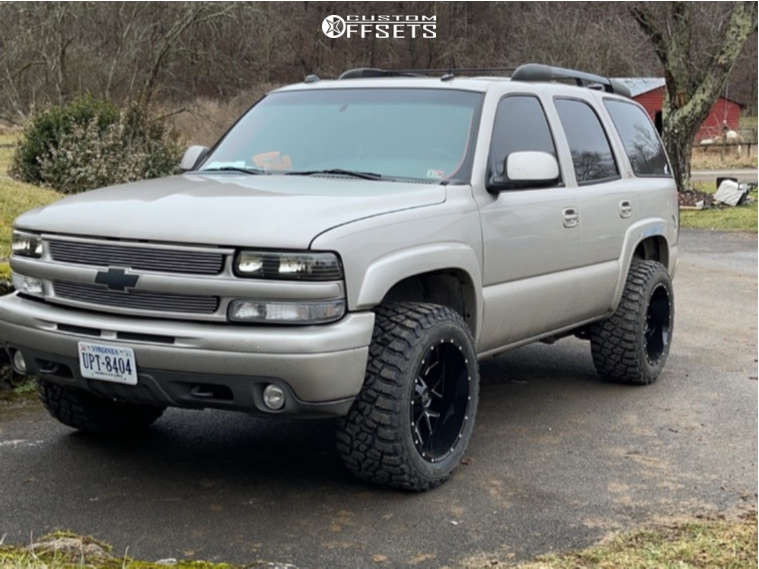 2004 Chevrolet Tahoe with 20x12 -44 Hardrock Affliction and 33/12.5R20 ...