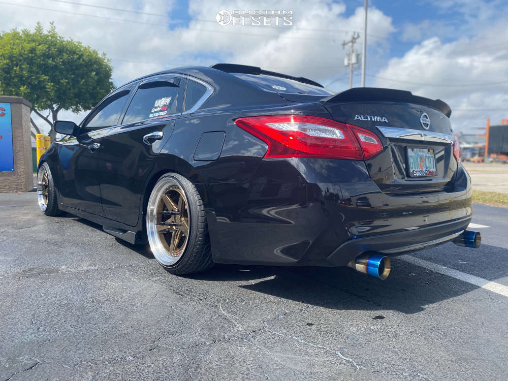 2017 Nissan Altima Wheel Offset Poke Coilovers | 1497769 | Custom Offsets