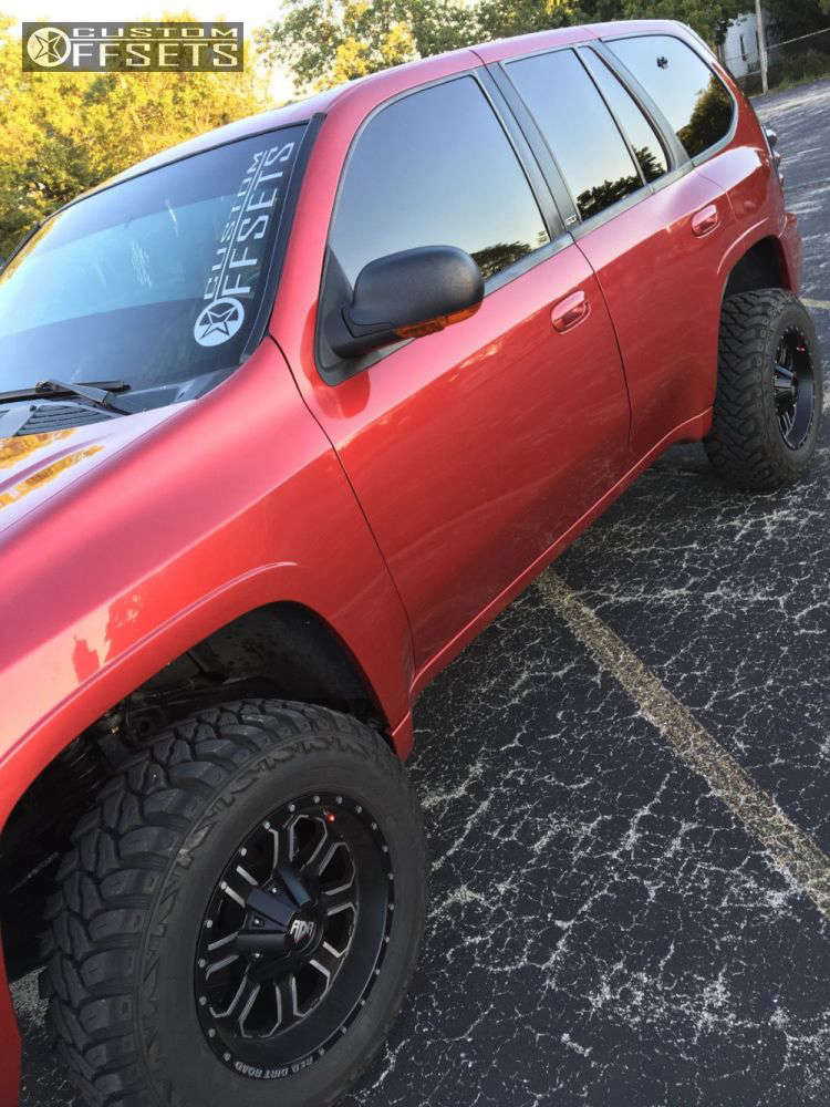 2002 GMC Envoy with 17x9 -12 Red Dirt Road Rd01 and 255/75R17 Kenda ...