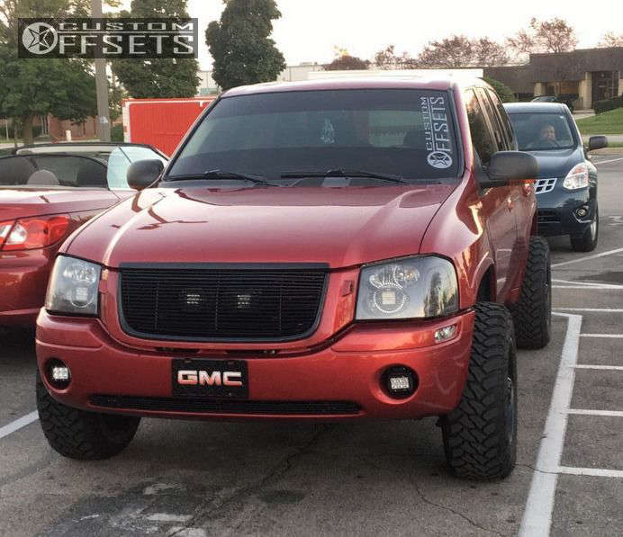 2002 GMC Envoy with 17x9 -12 Red Dirt Road Rd01 and 255/75R17 Kenda ...